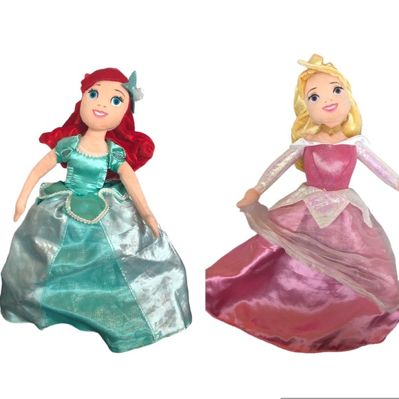Disney | Toys | Disney Princess Flip Dolls Arielaurora | Poshmark